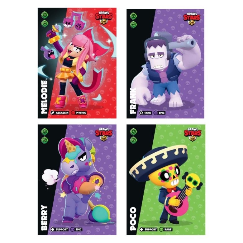 Blister Karty Brawl Stars 2025 Panini | karteina.pl